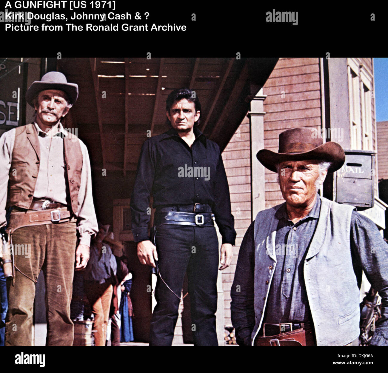 Film a gunfight kirk douglas hi-res stock photography and images - Alamy