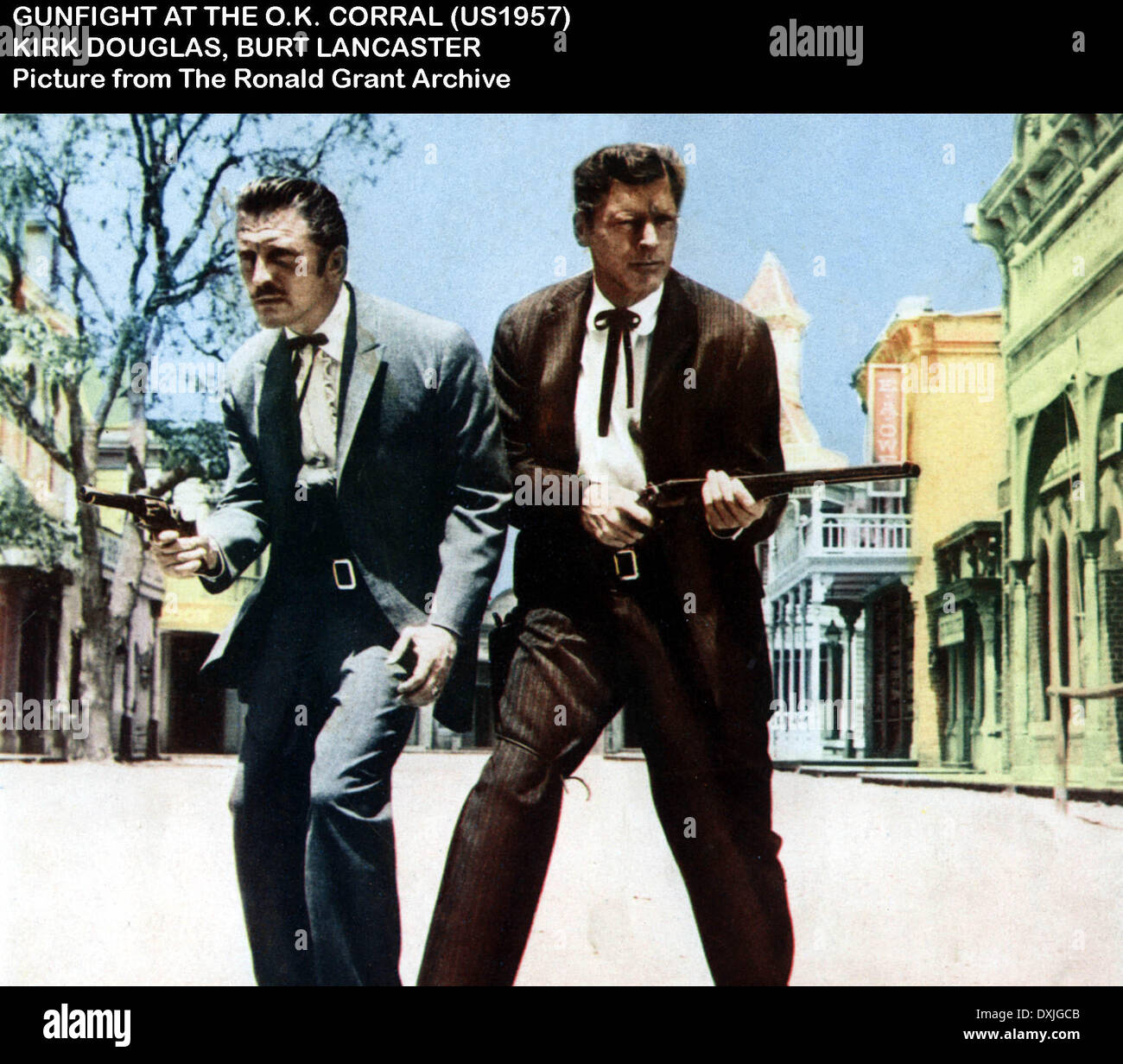 GUNFIGHT AT THE OK CORRAL Stock Photo - Alamy