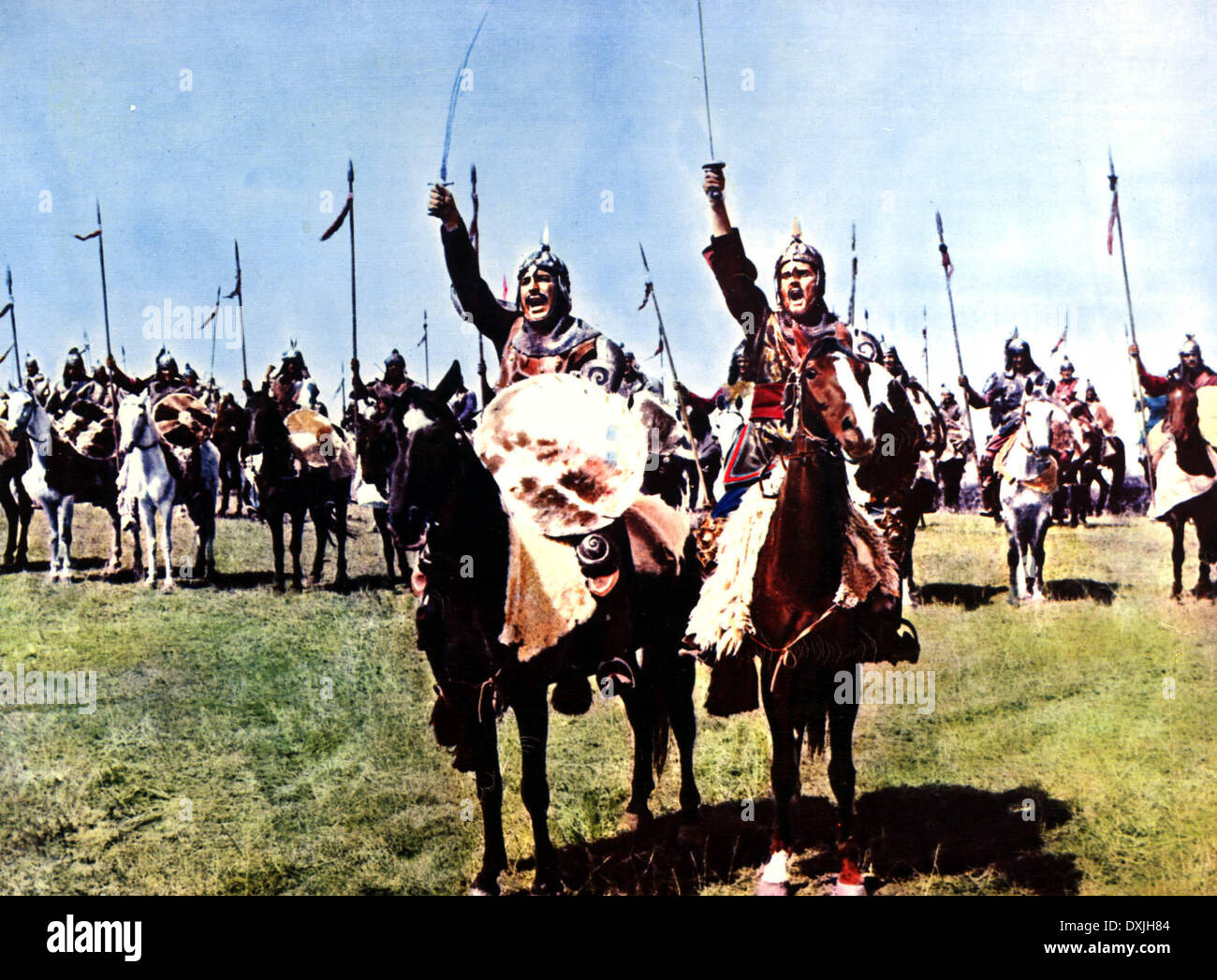 GENGHIS KHAN (UK/W GER/YUG/USA 1965) AVAL FILM/CCC FILMKUNST Stock ...
