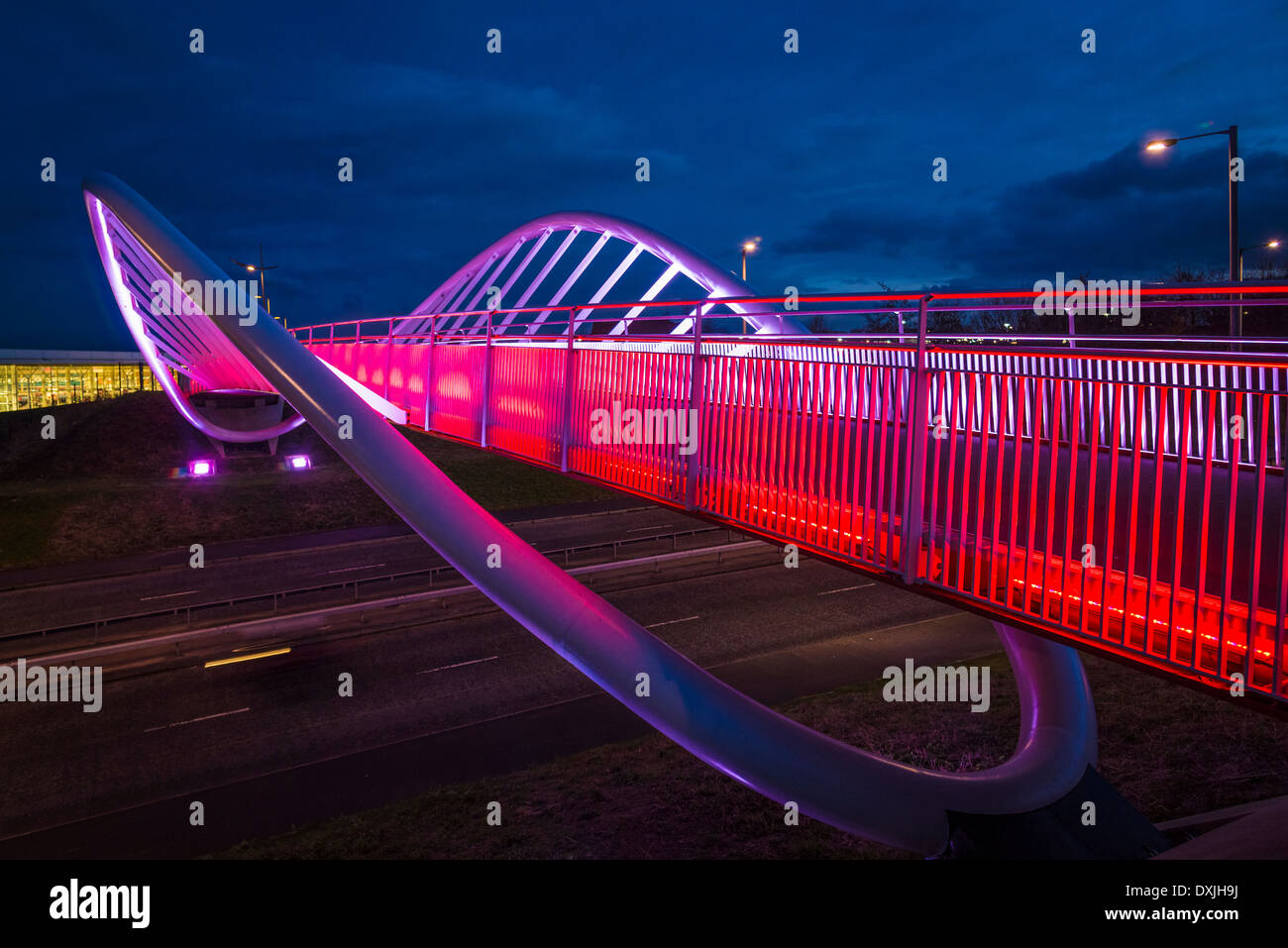 The newly renamed Steve Prescott bridge in St. Helens. Steve who died ...