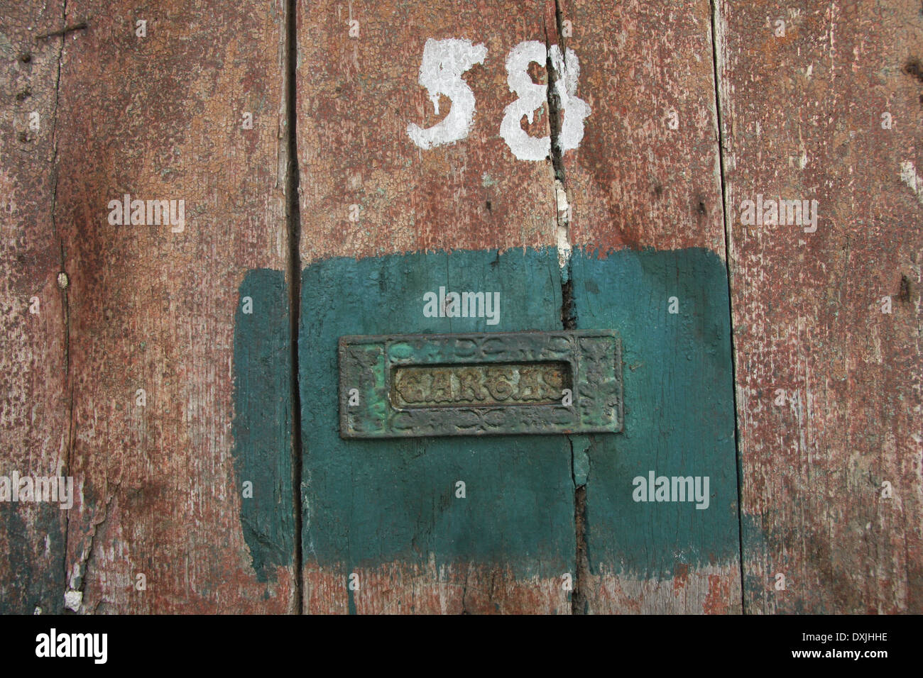 House number 58 sign hi-res stock photography and images - Alamy