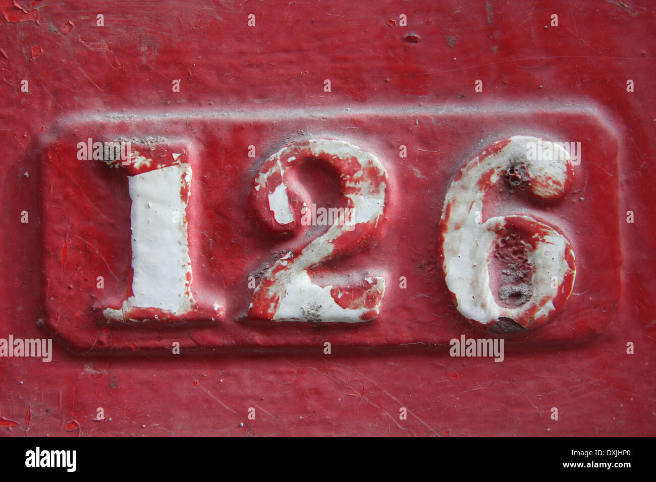 Number 126 hi-res stock photography and images - Alamy