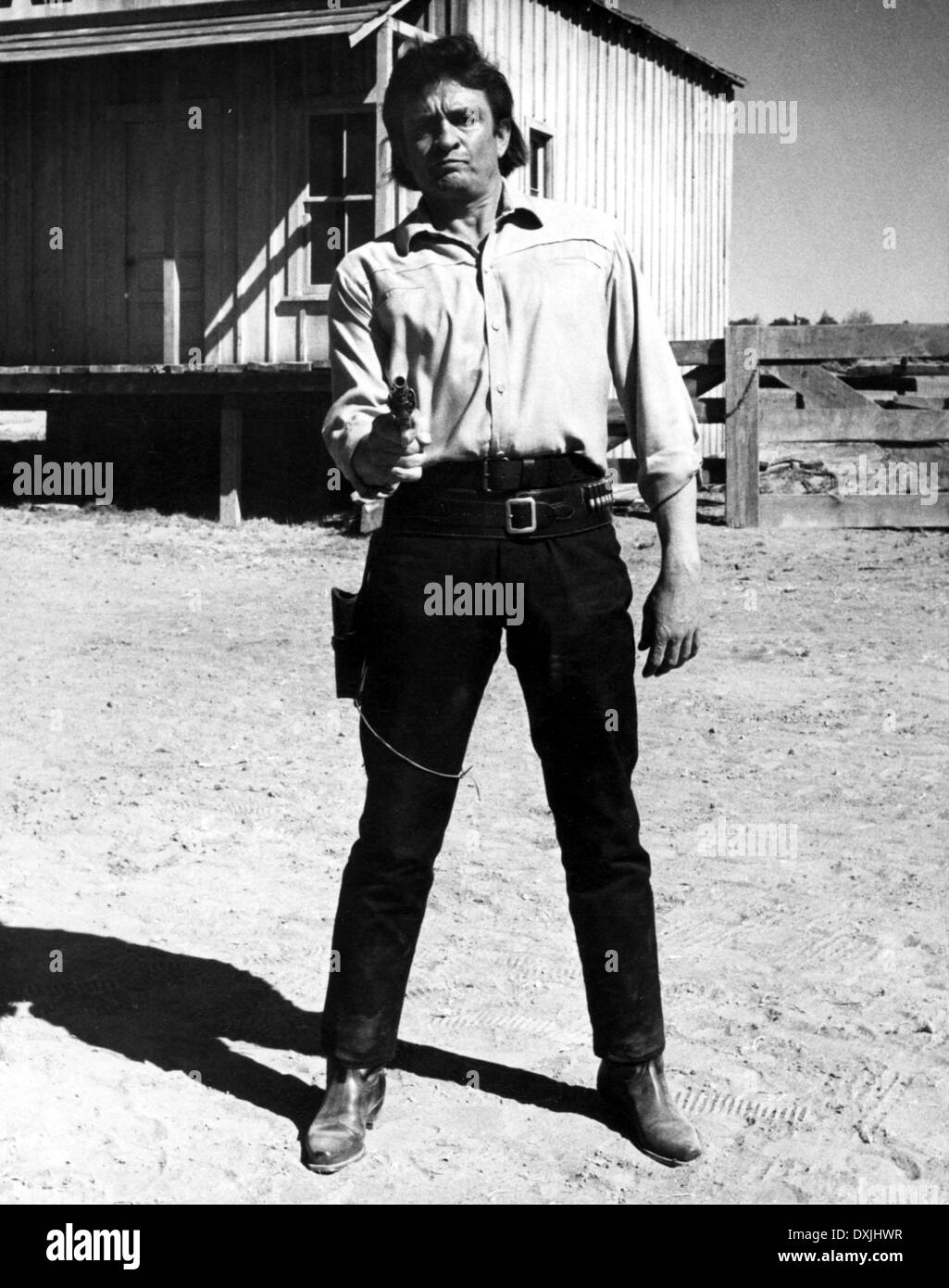 Gunfight Black and White Stock Photos & Images - Alamy