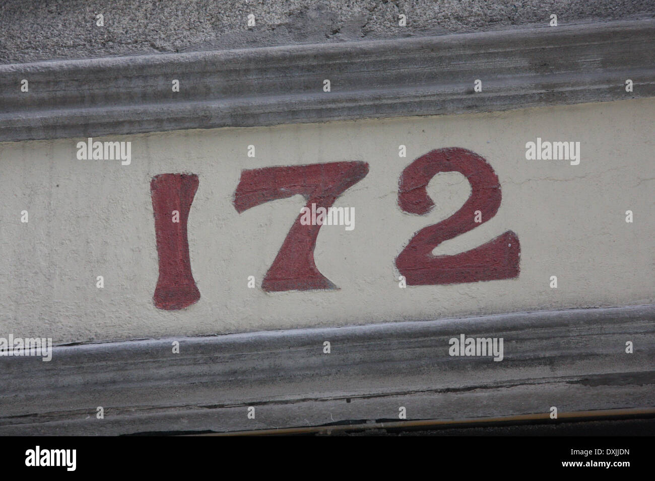 Number 172 hi-res stock photography and images - Alamy