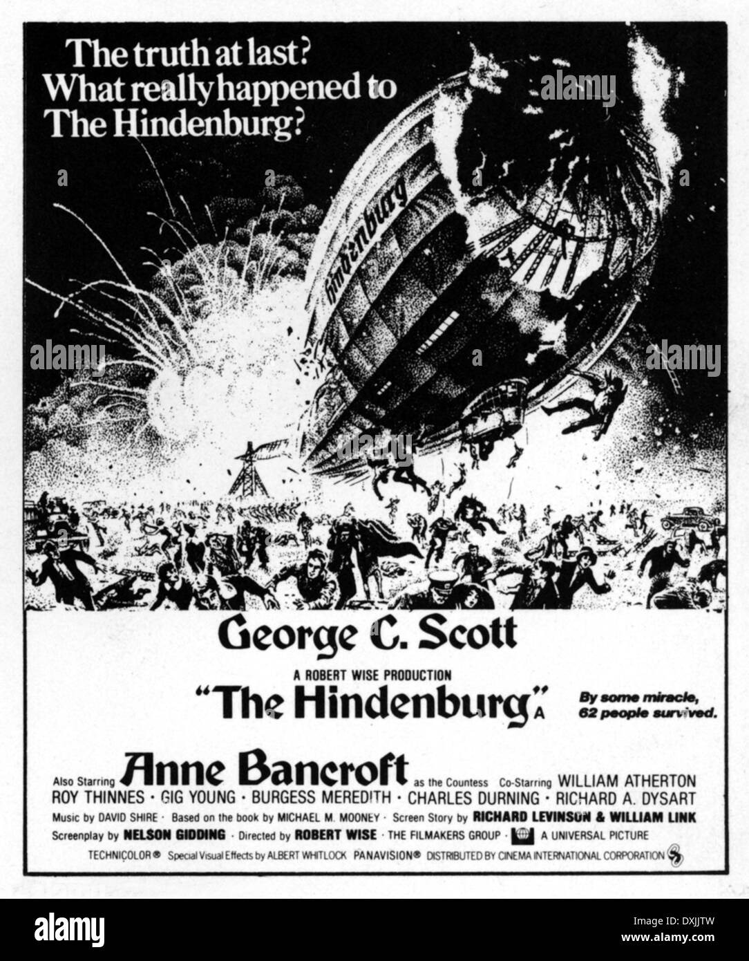 Hindenburg hi-res stock photography and images - Alamy