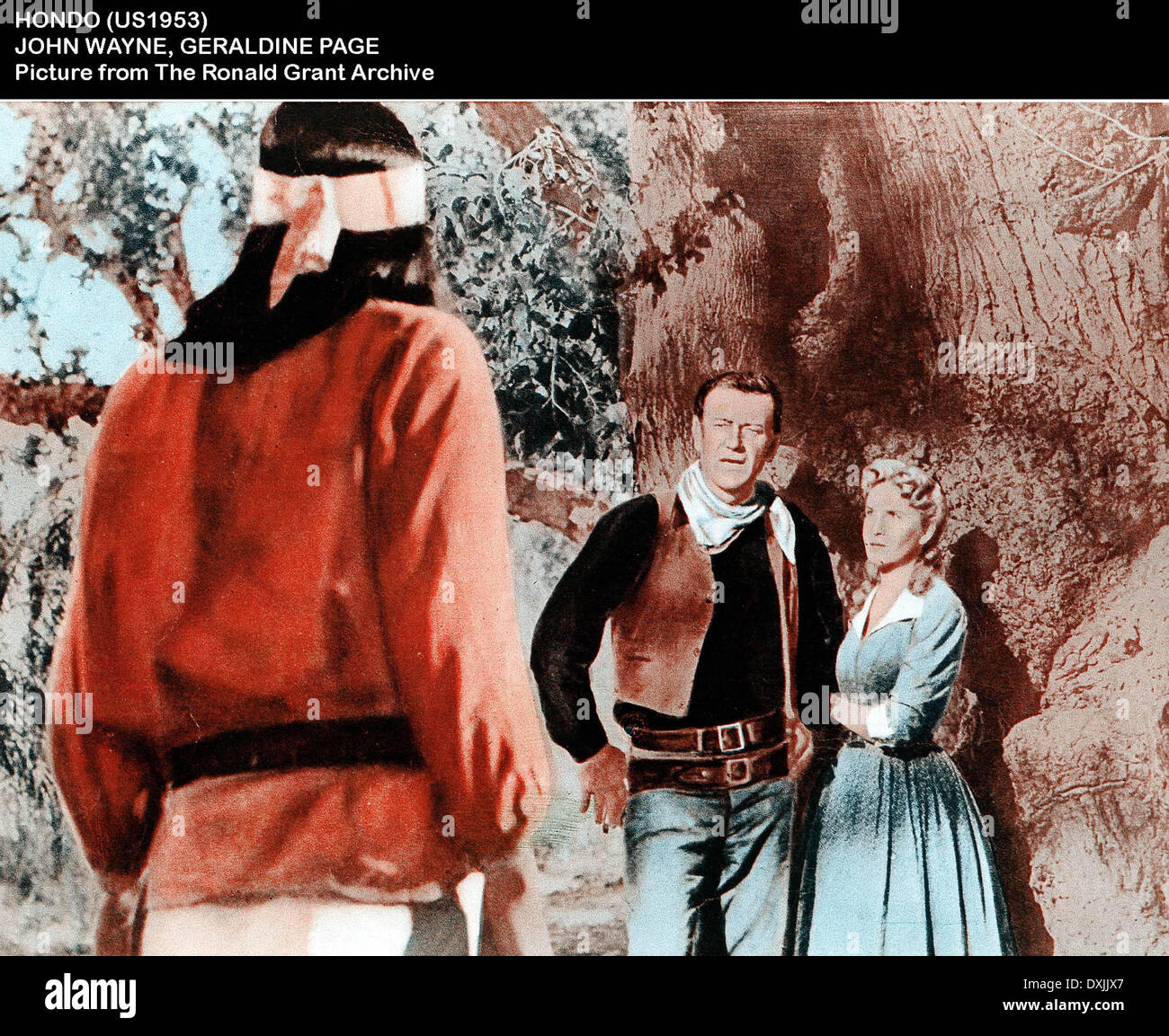John wayne geraldine page hondo hi-res stock photography and images - Alamy