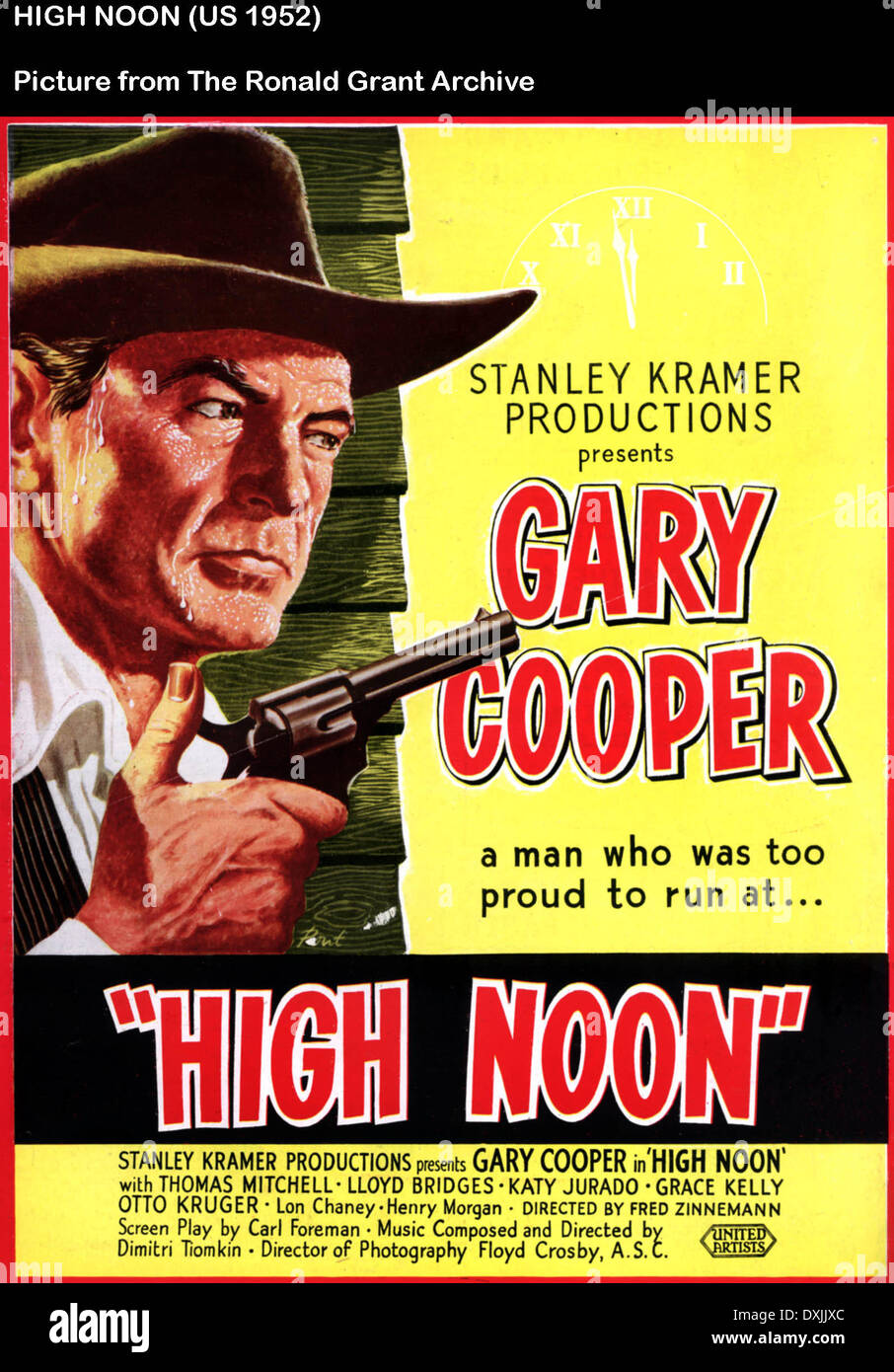 High noon 1952 hi-res stock photography and images - Alamy