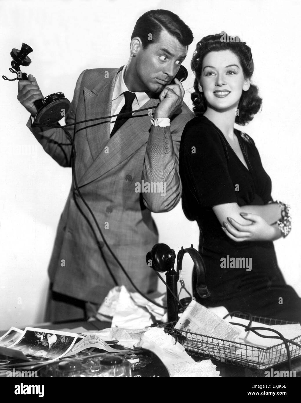HIS GIRL FRIDAY Stock Photo - Alamy