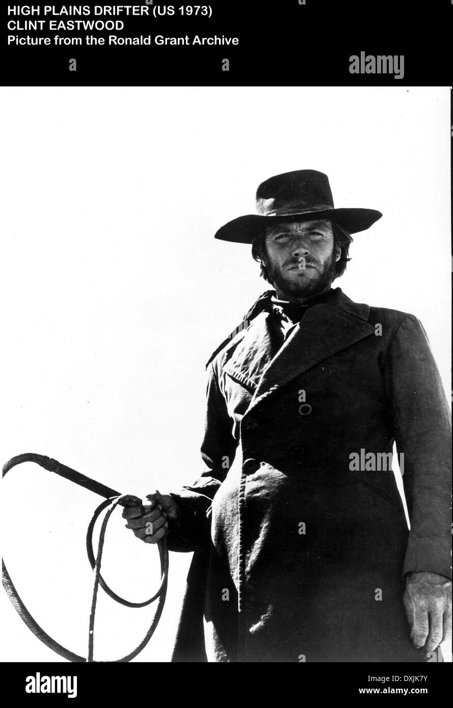 HIGH PLAINS DRIFTER Stock Photo - Alamy