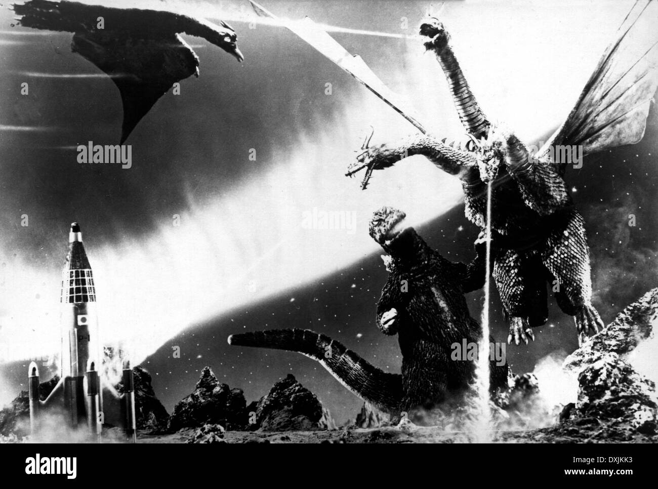 INVASION OF ASTRO-MONSTER aka MONSTER ZERO aka GODZILLA VS M Stock ...