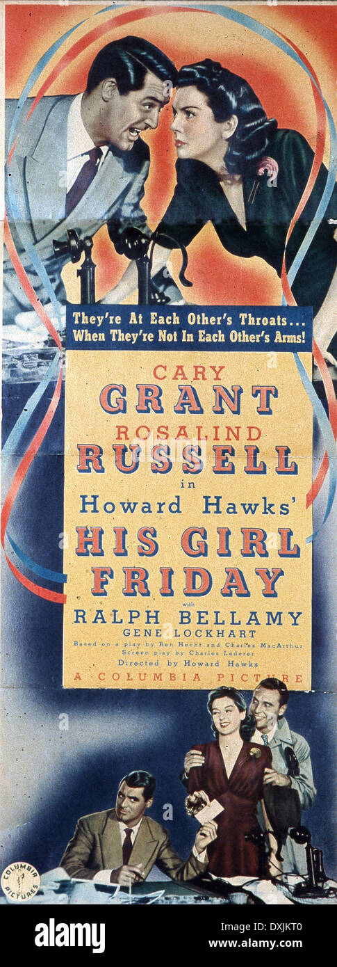 HIS GIRL FRIDAY Stock Photo - Alamy