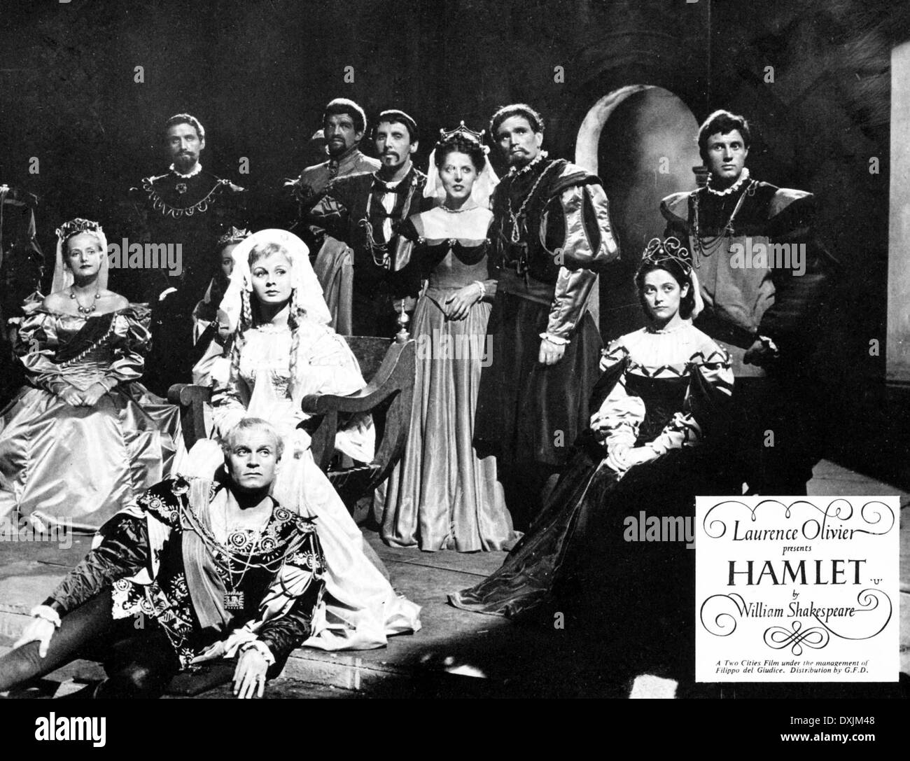 Hamlet olivier film hi-res stock photography and images - Alamy