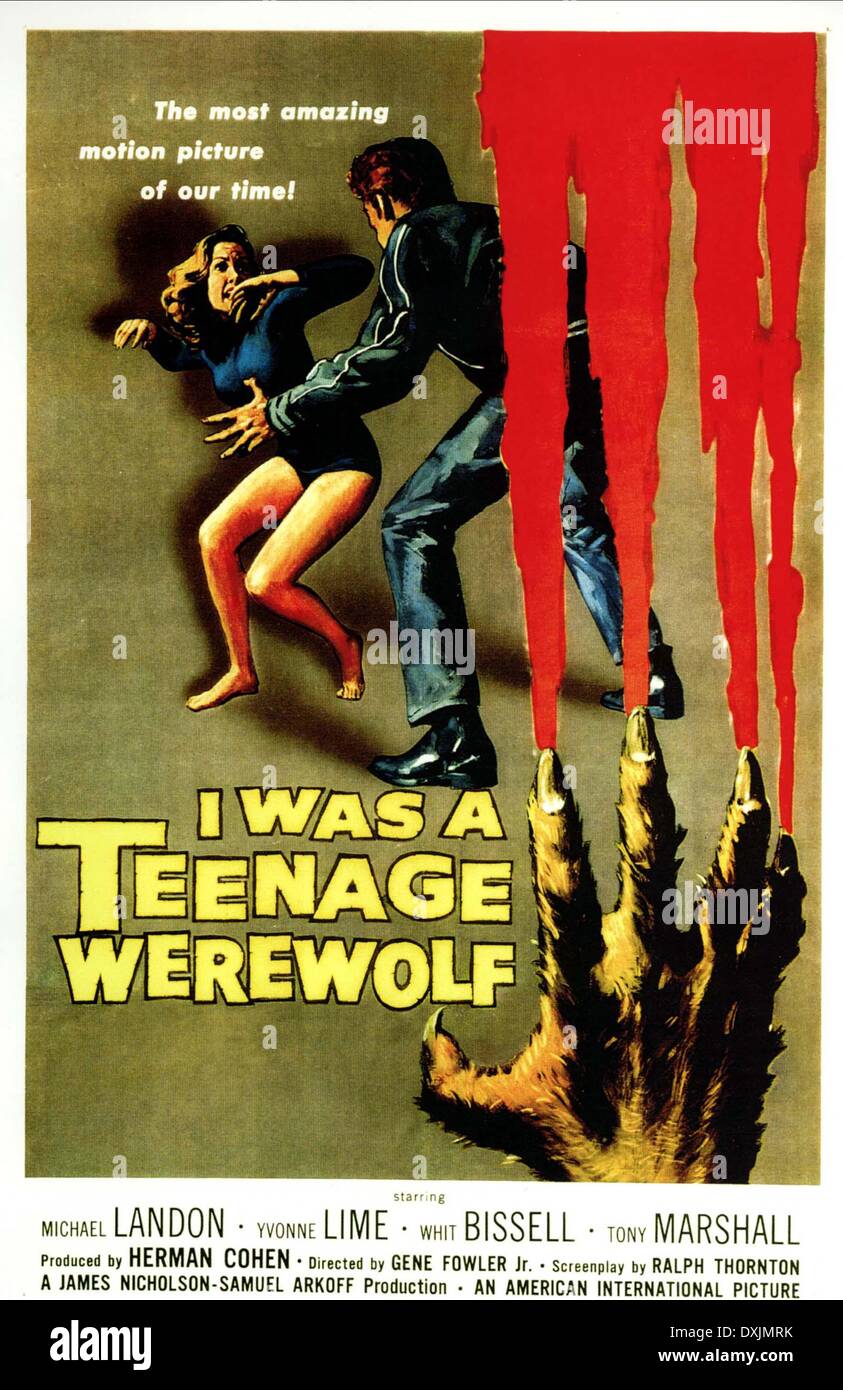 I WAS A TEENAGE WEREWOLF Stock Photo - Alamy