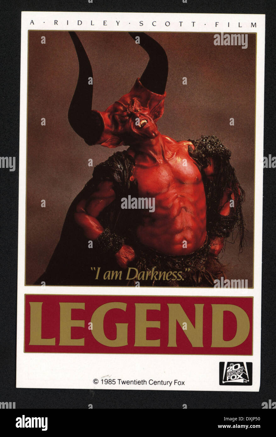 Legend 1985 hi-res stock photography and images - Alamy