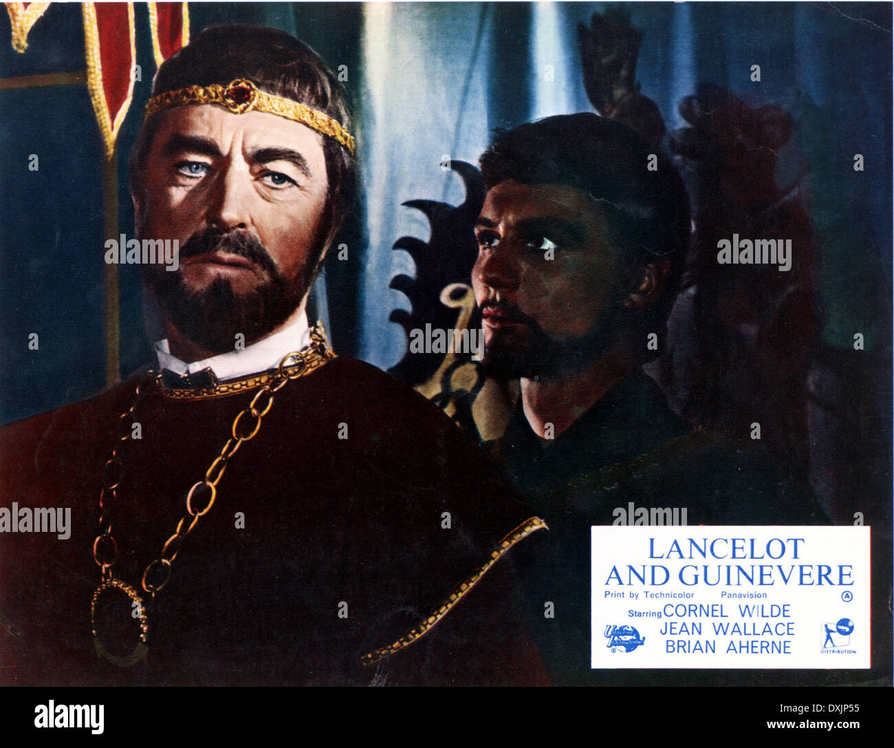 LANCELOT AND GUINEVERE Stock Photo - Alamy