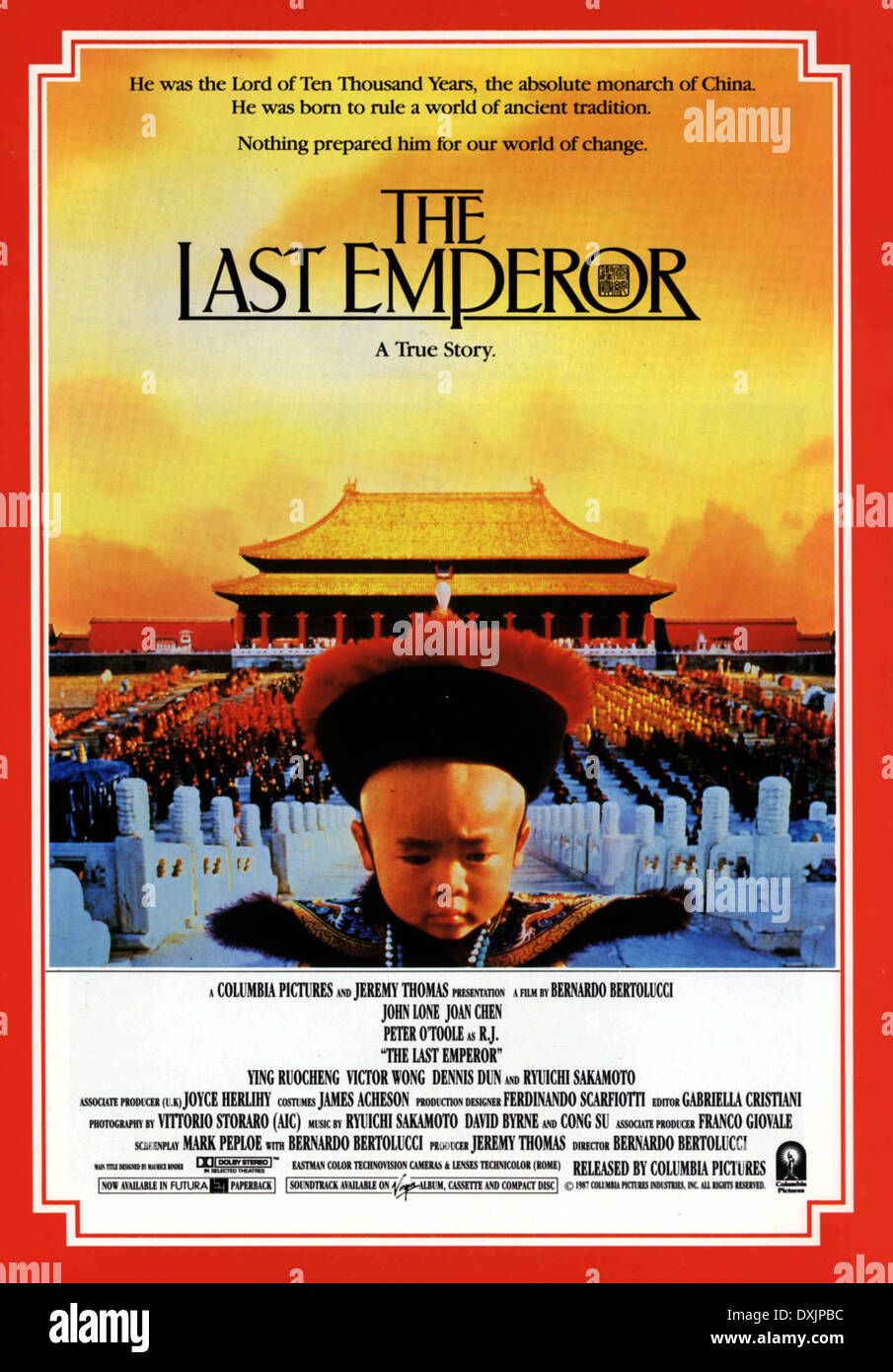 The last emperor 1987 hi-res stock photography and images - Alamy