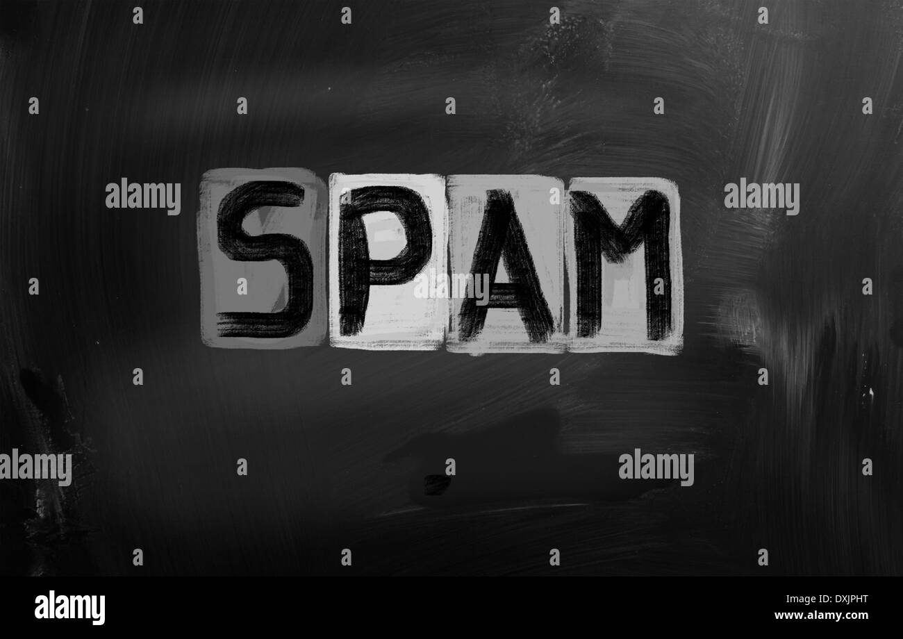 Spam word Black and White Stock Photos & Images - Alamy