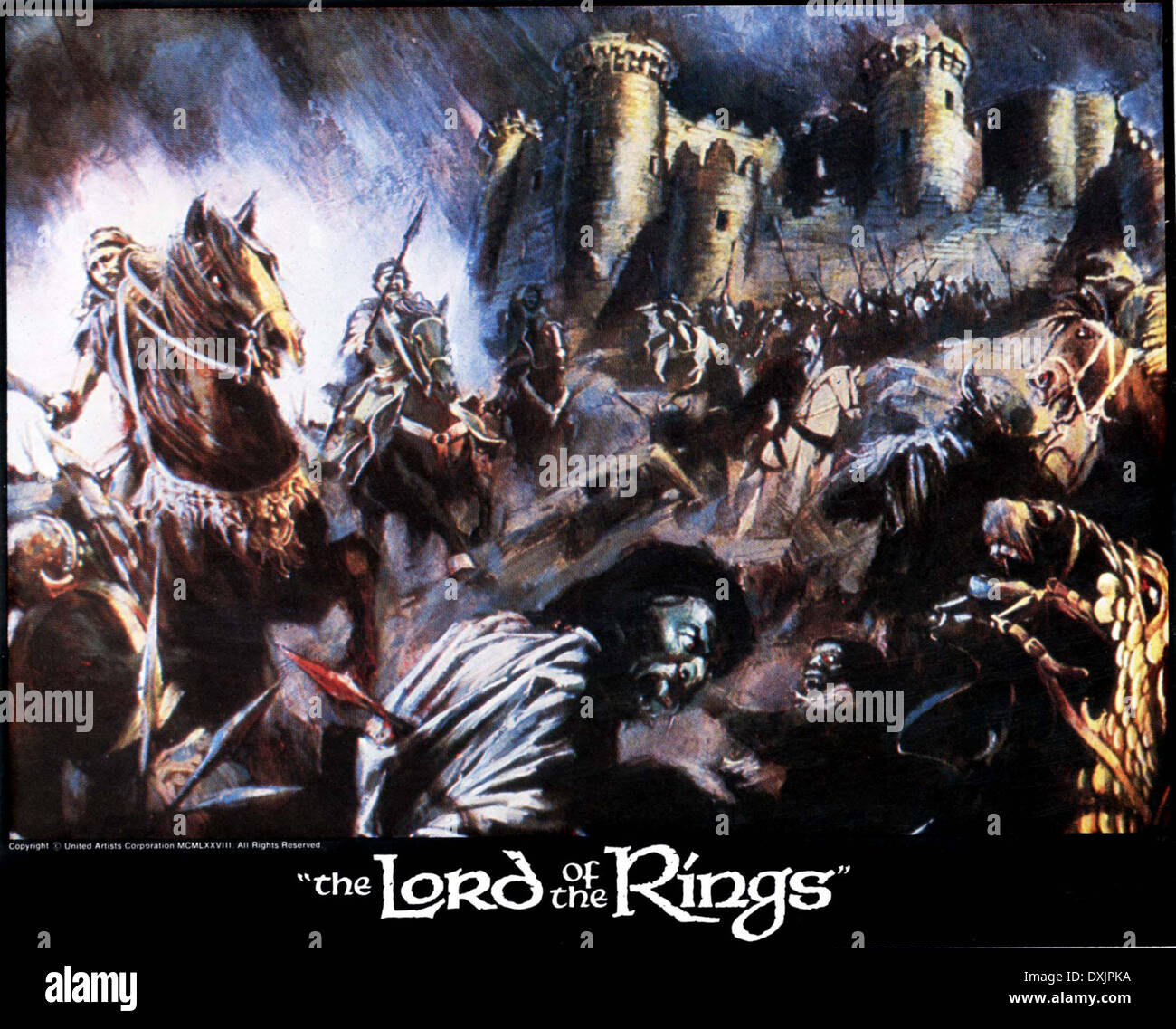 THE LORD OF THE RINGS (US1978) ANIMATED FEATURE Stock Photo - Alamy