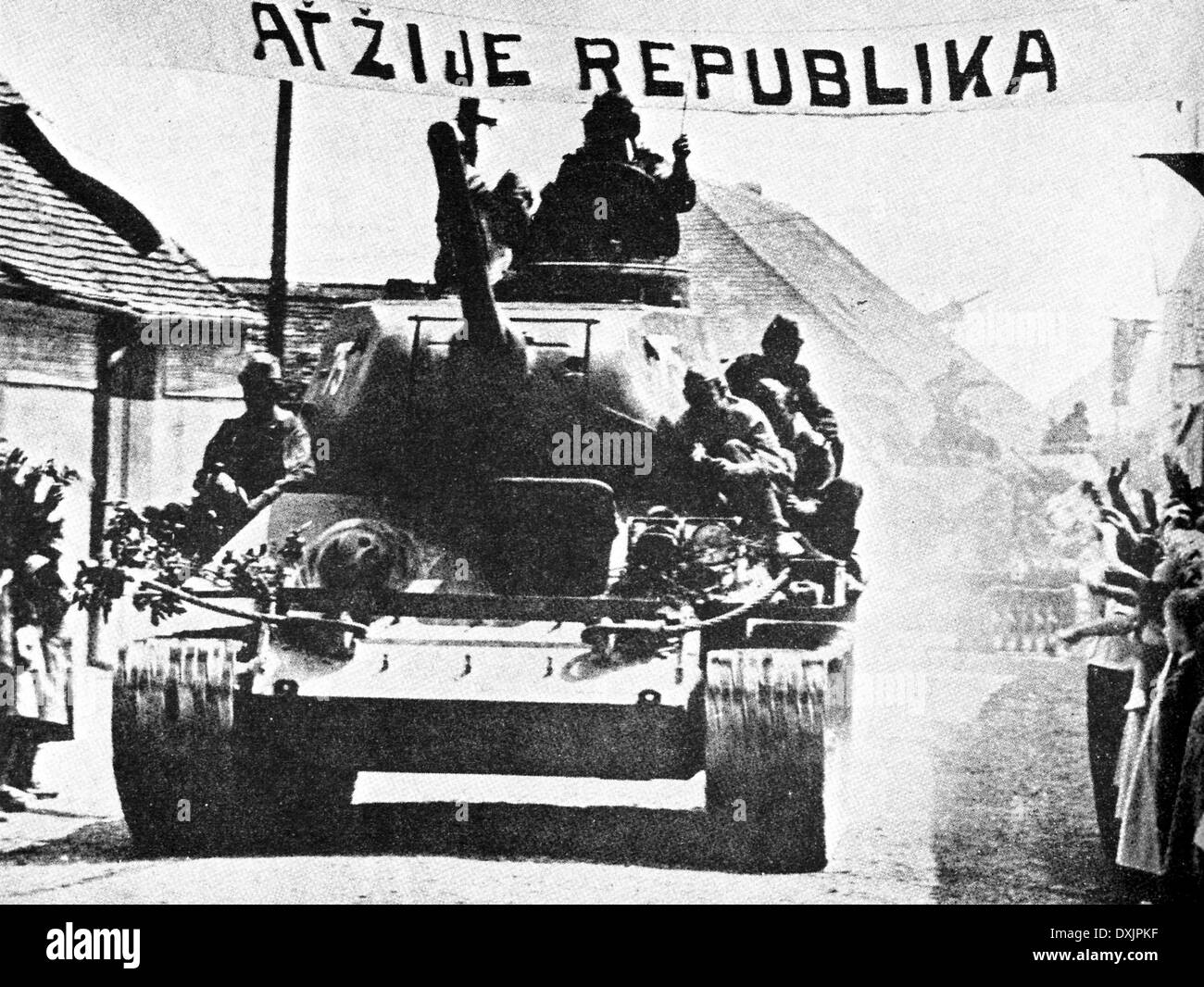 LONG LIVE THE REPUBLIC Stock Photo - Alamy