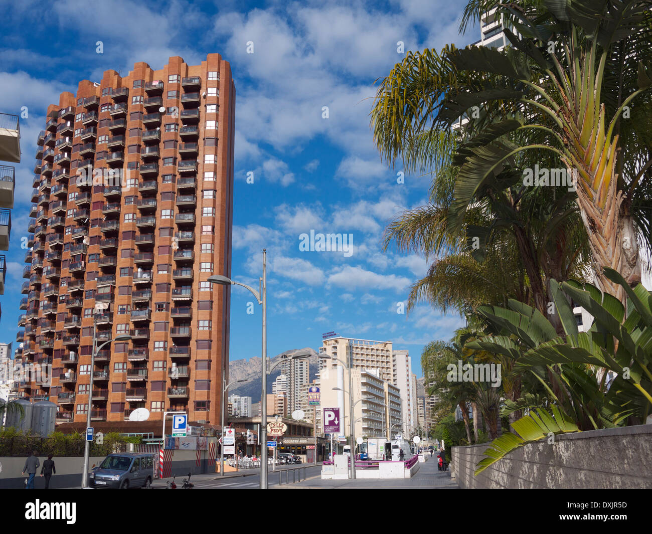 Benidorm hotels hi-res stock photography and images - Alamy