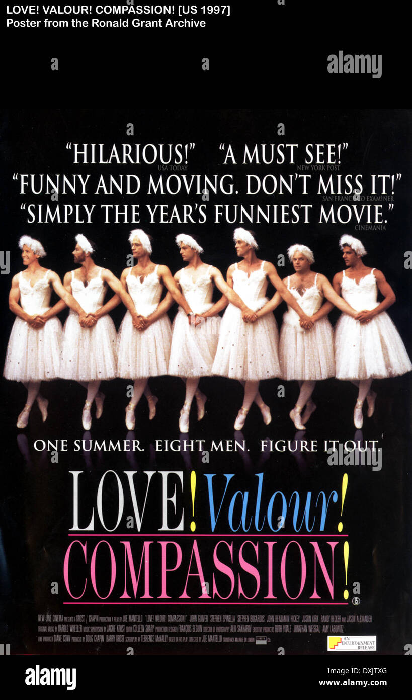 LOVE VALOUR COMPASSION Stock Photo - Alamy