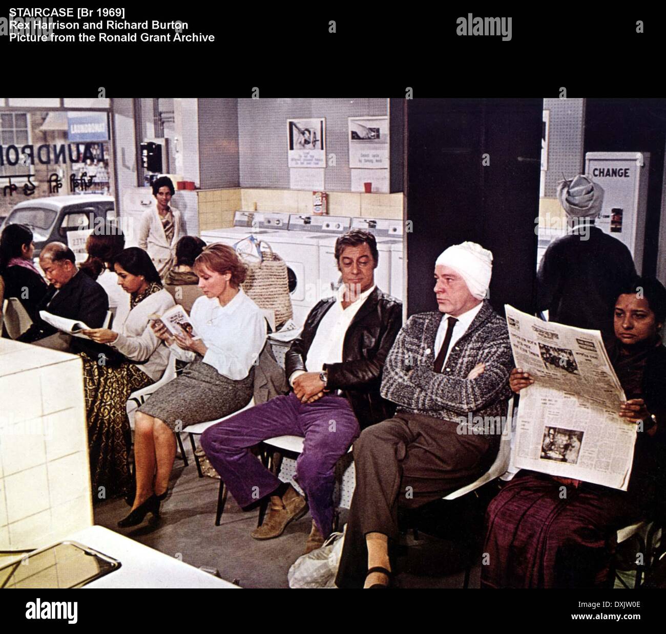 Staircase 1969 rex harrison richard hi-res stock photography and images ...