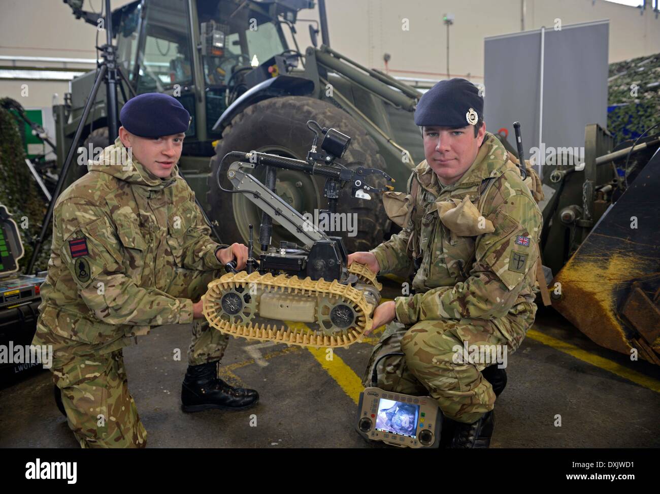 This Army event at Upavon Wiltshire revealed the specialist, combat and ...