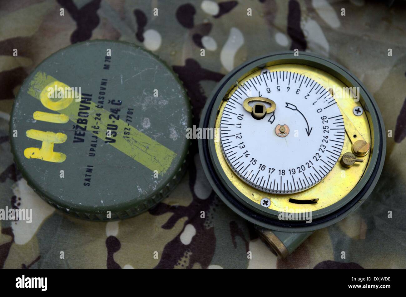 Eastern block time delay anti-personel mineÉThis Army event at Upavon ...