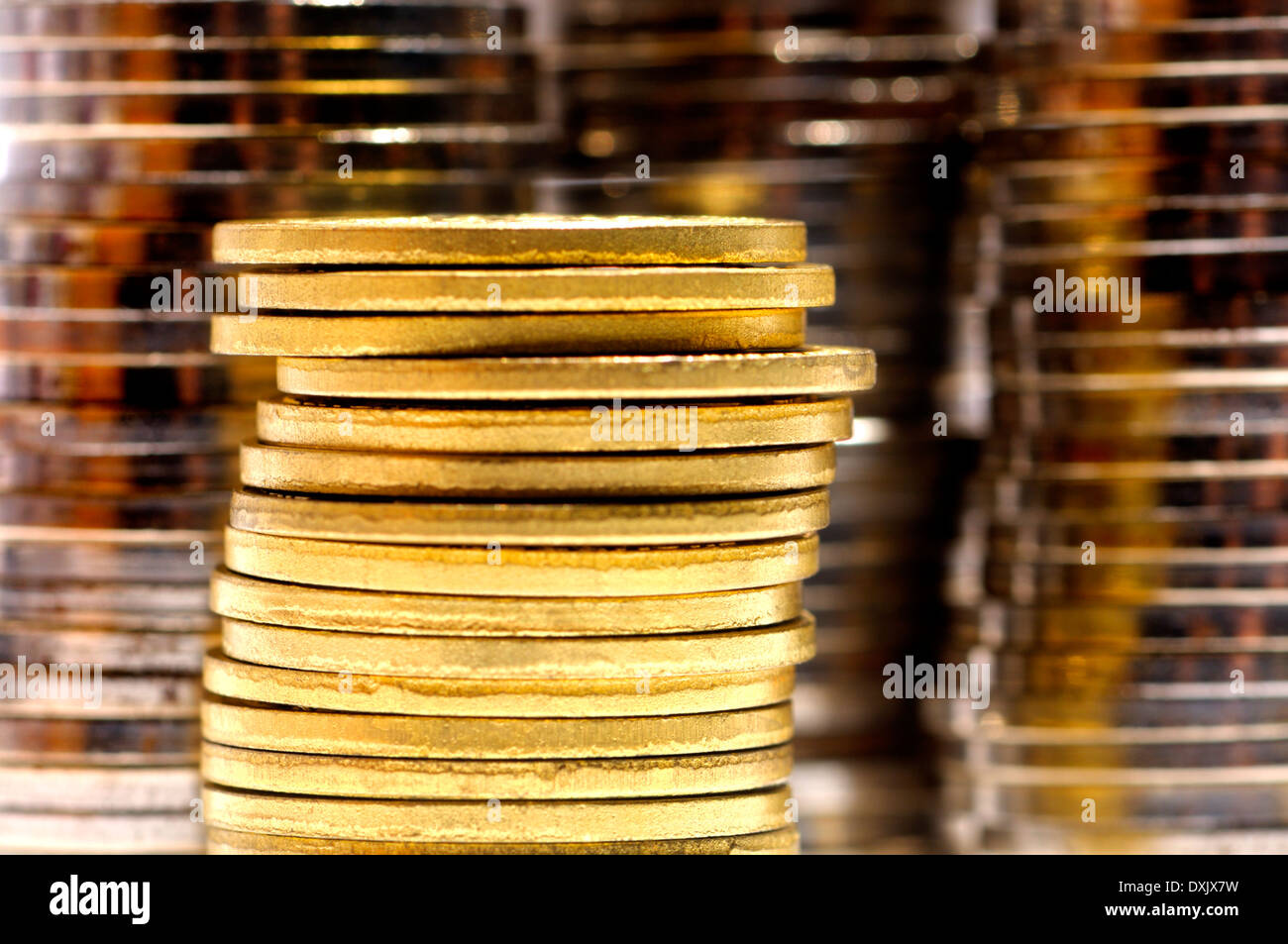 Hoarding coins hi-res stock photography and images - Alamy