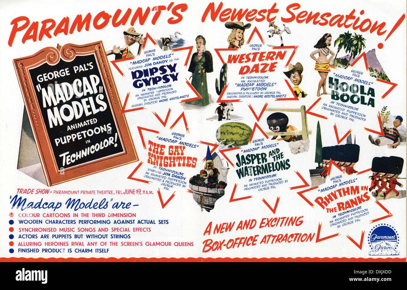 MADCAP MODELS (1942 Stock Photo - Alamy