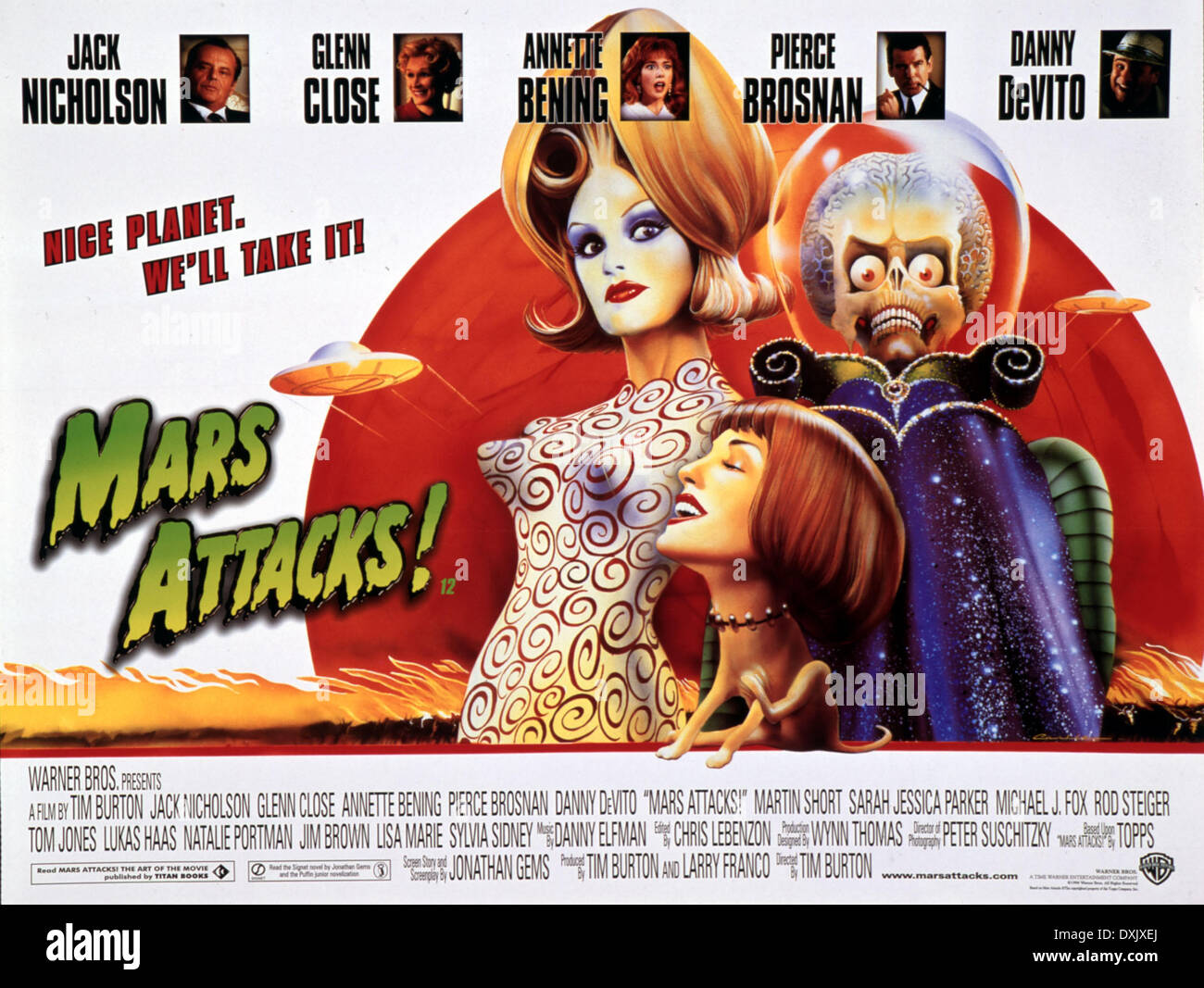 Mars attacks 1996 hi-res stock photography and images - Alamy