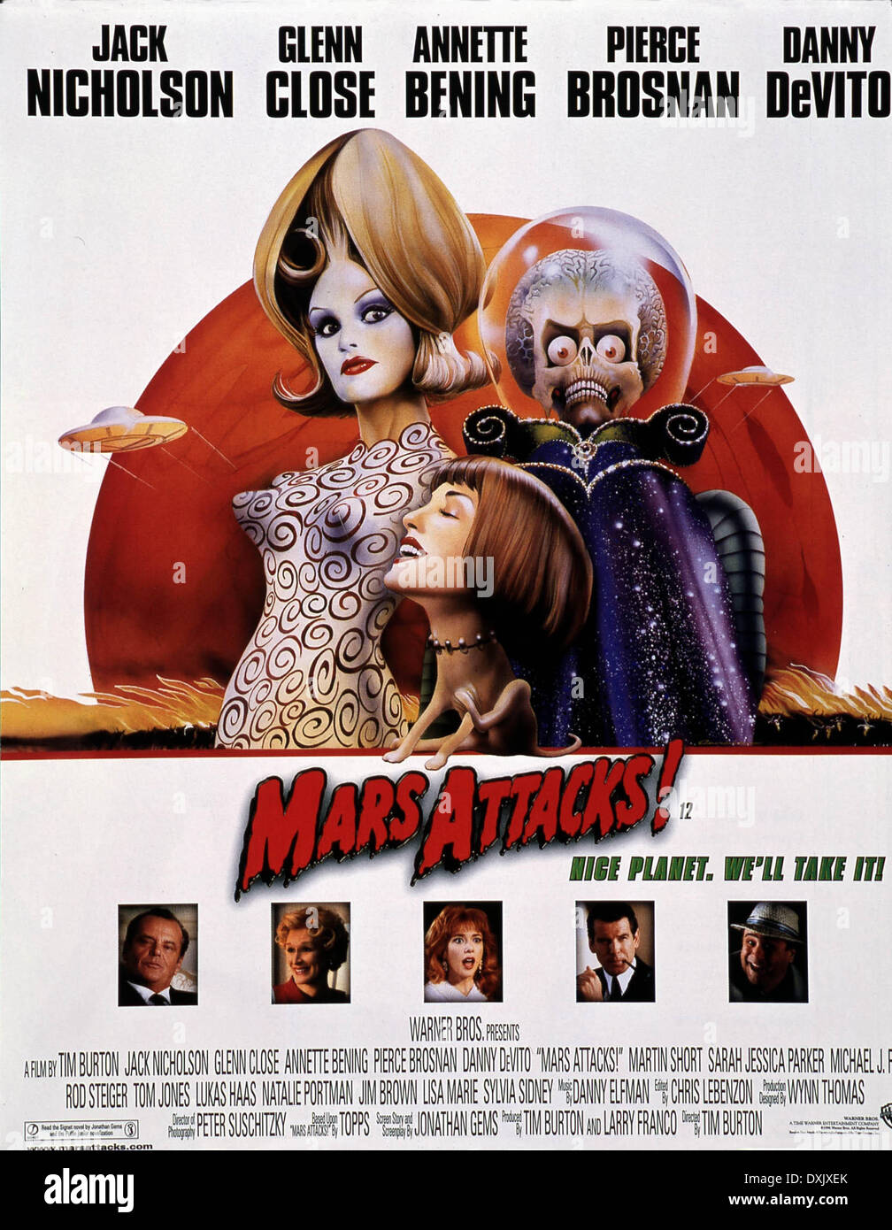 Mars attacks 1996 hi-res stock photography and images - Alamy