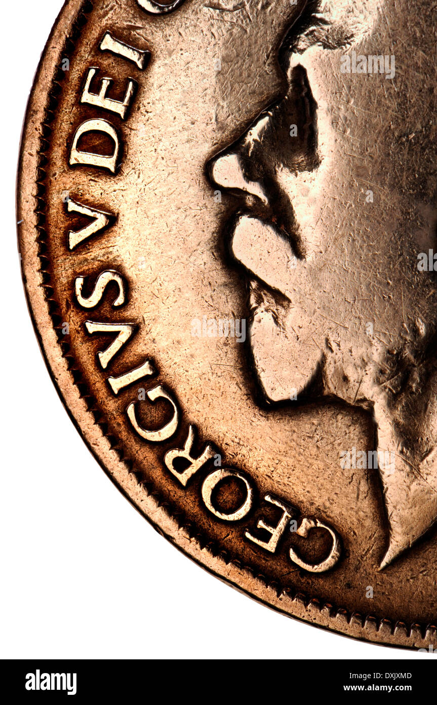 Old penny hi-res stock photography and images - Alamy