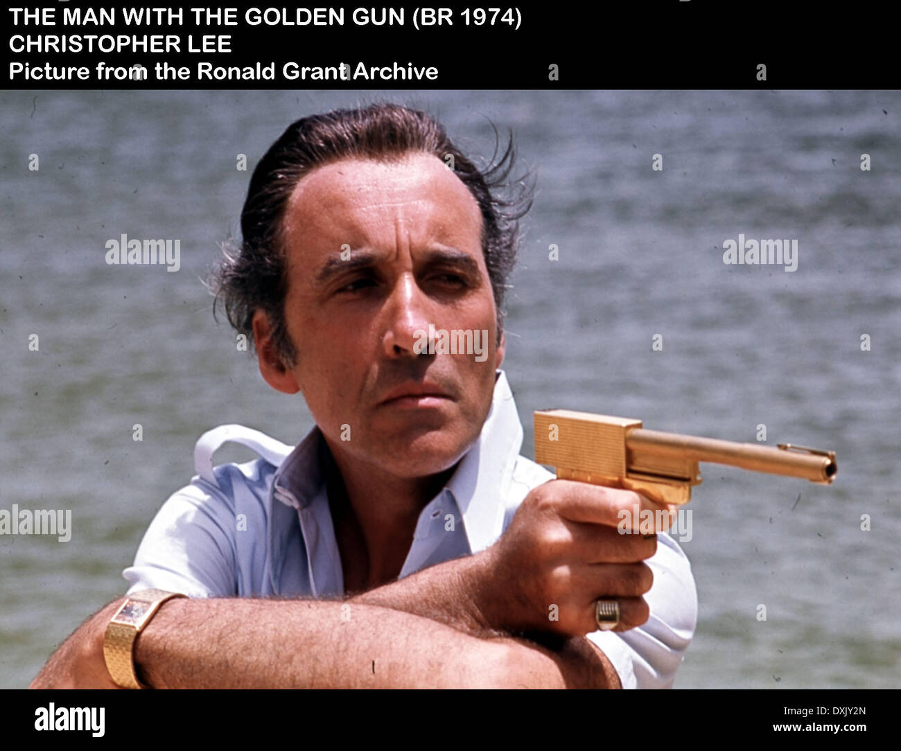 MAN WITH THE GOLDEN Stock Photo - Alamy