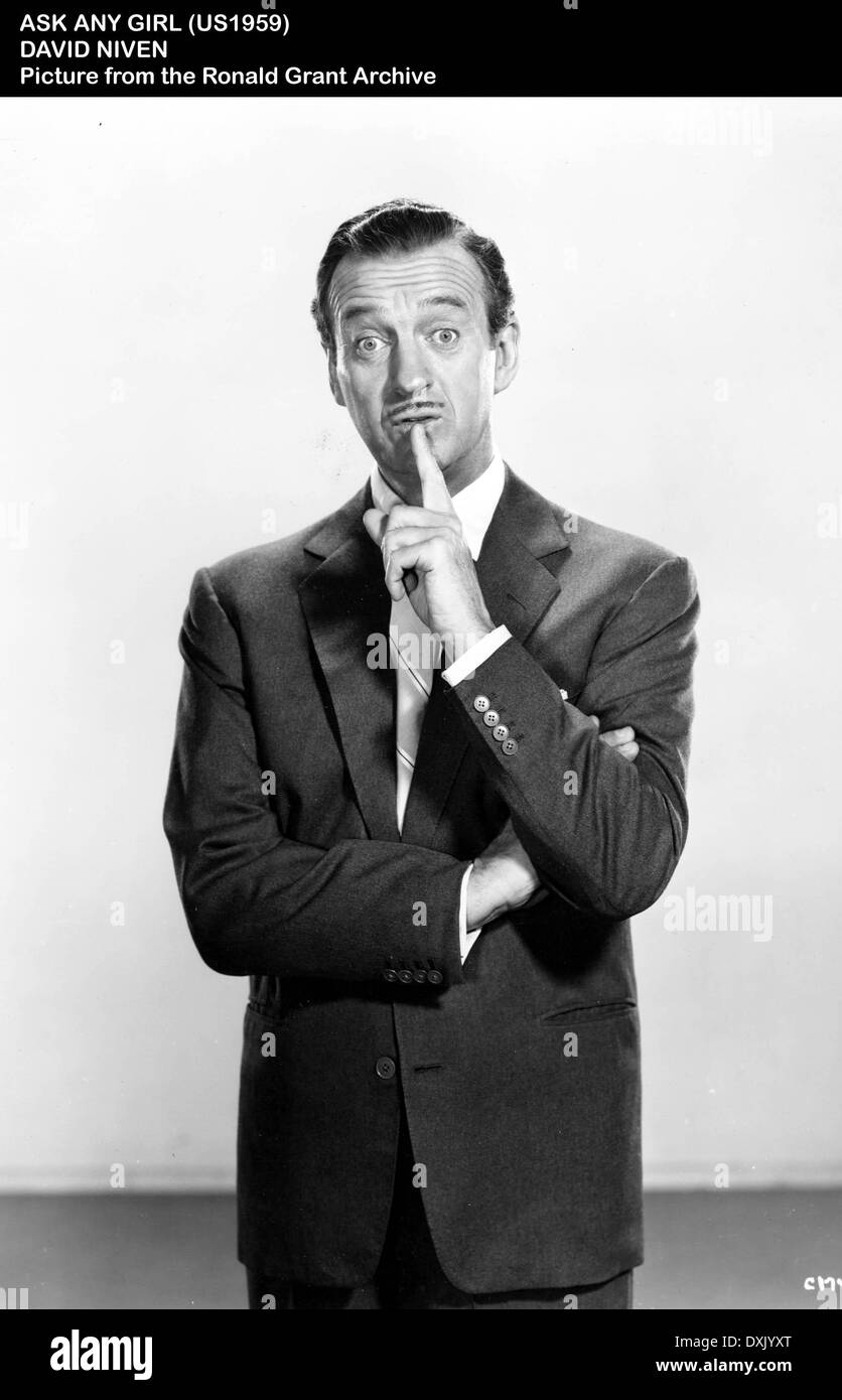 David niven hi-res stock photography and images - Alamy