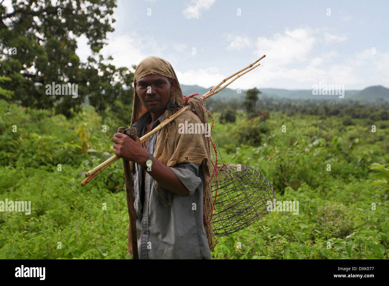 Indian Men Hunting