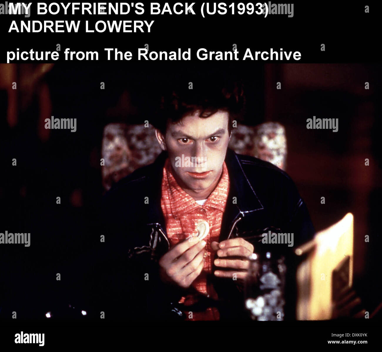 MY BOYFRIEND'S BACK Stock Photo - Alamy