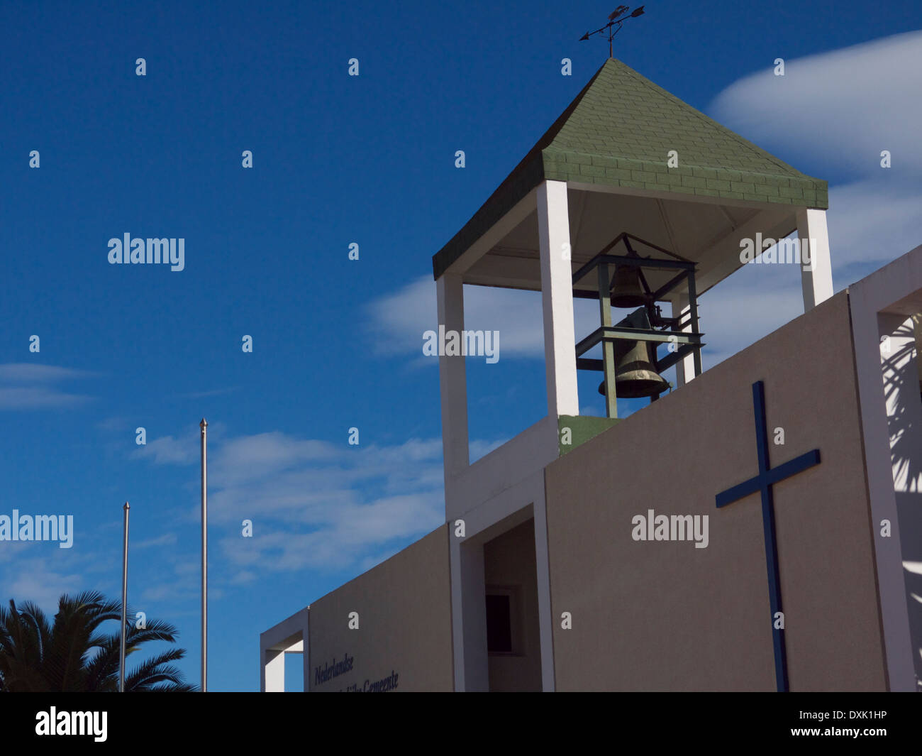 Church in Benidorm, Spain Stock Photo - Alamy