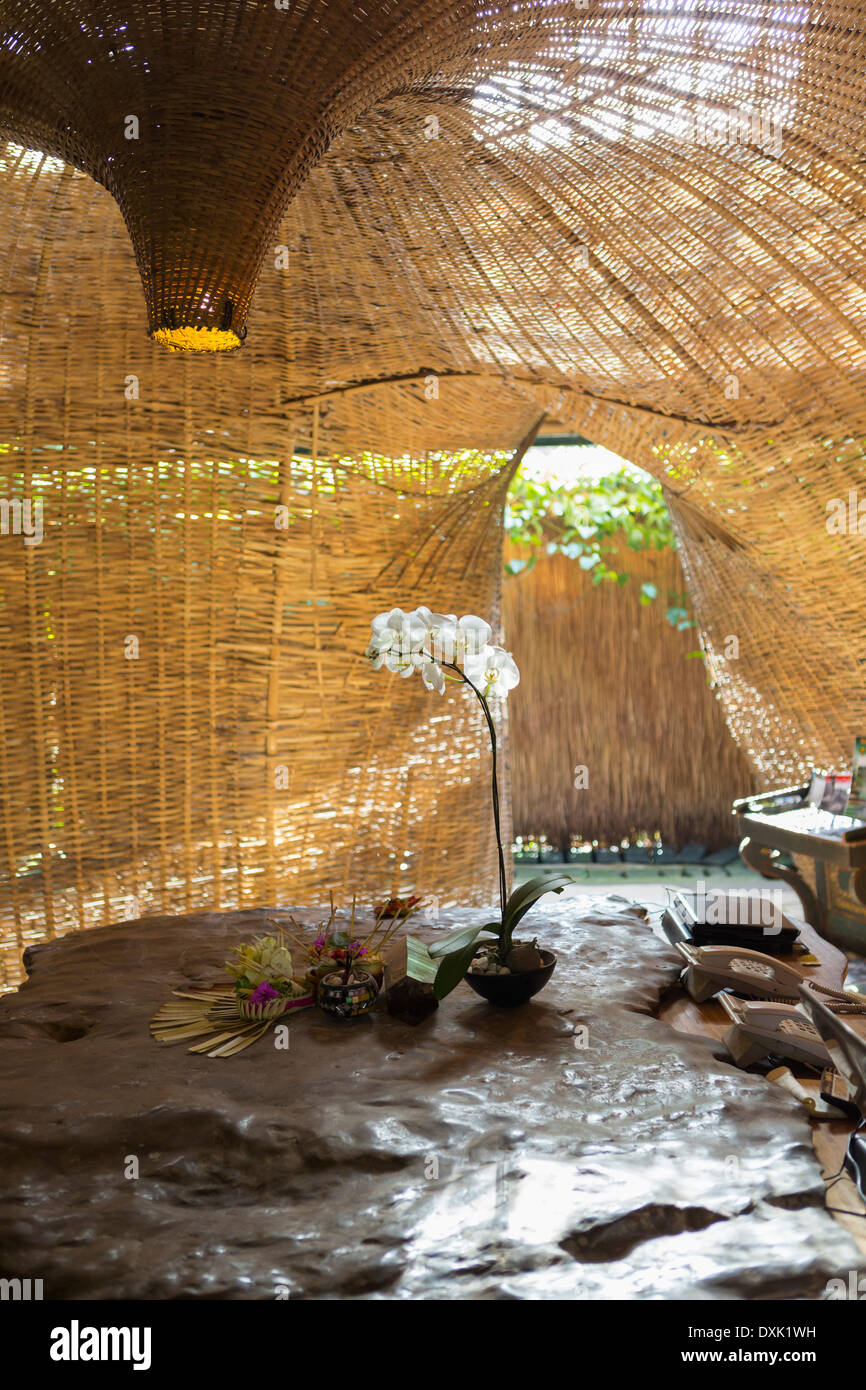 Bamboo hut, Ubud, Bail, Indonesia Stock Photo - Alamy