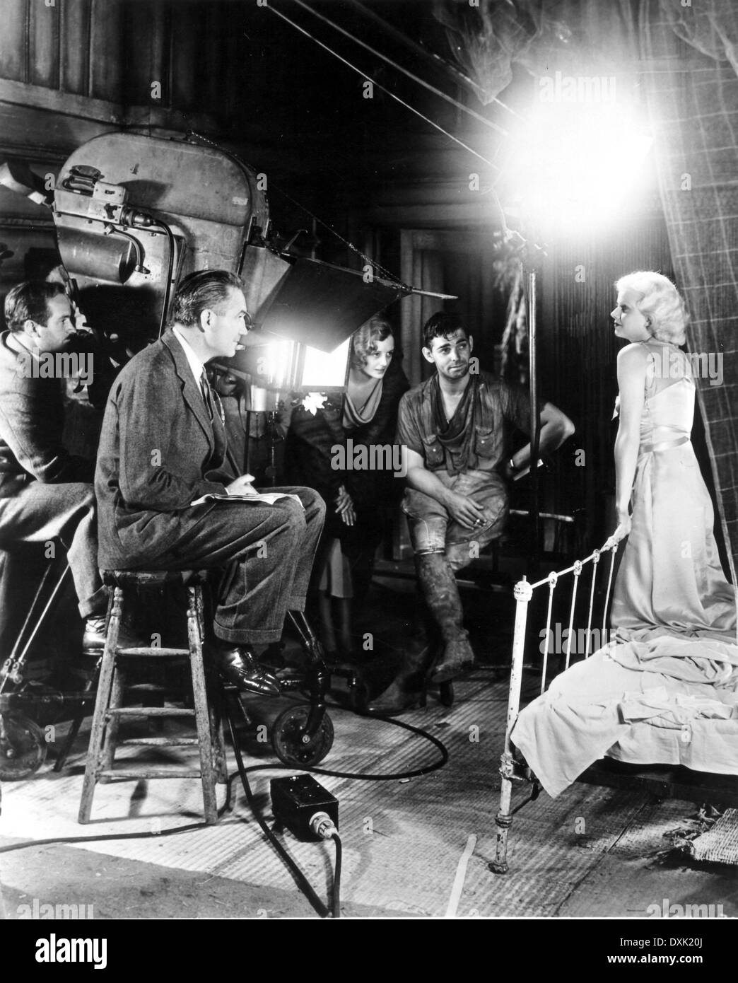 Clark gable red dust jean harlow hi-res stock photography and images ...