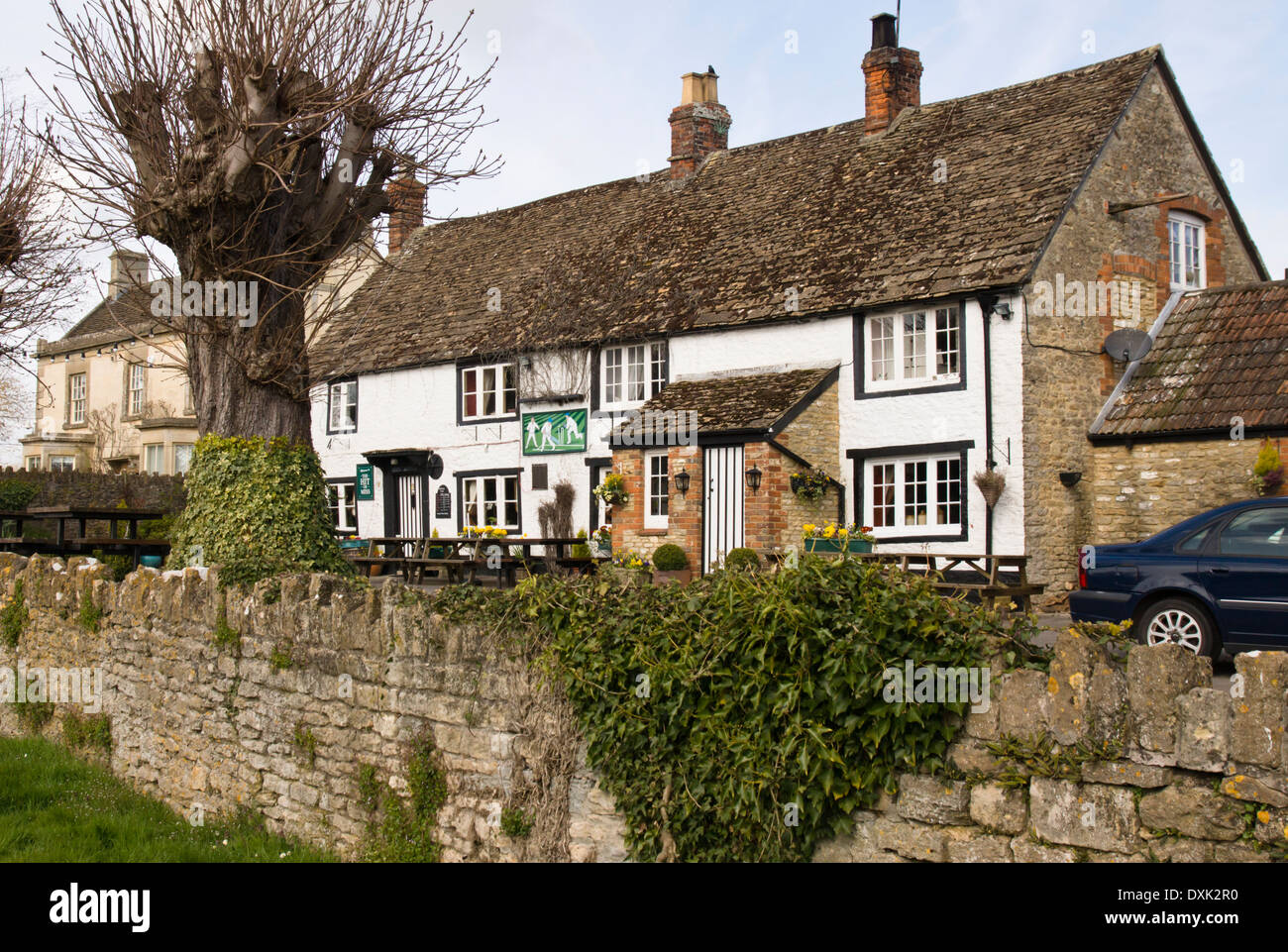 The Hit or Miss Pub Inn Sutton Benger Wiltshire England UK Stock Photo ...