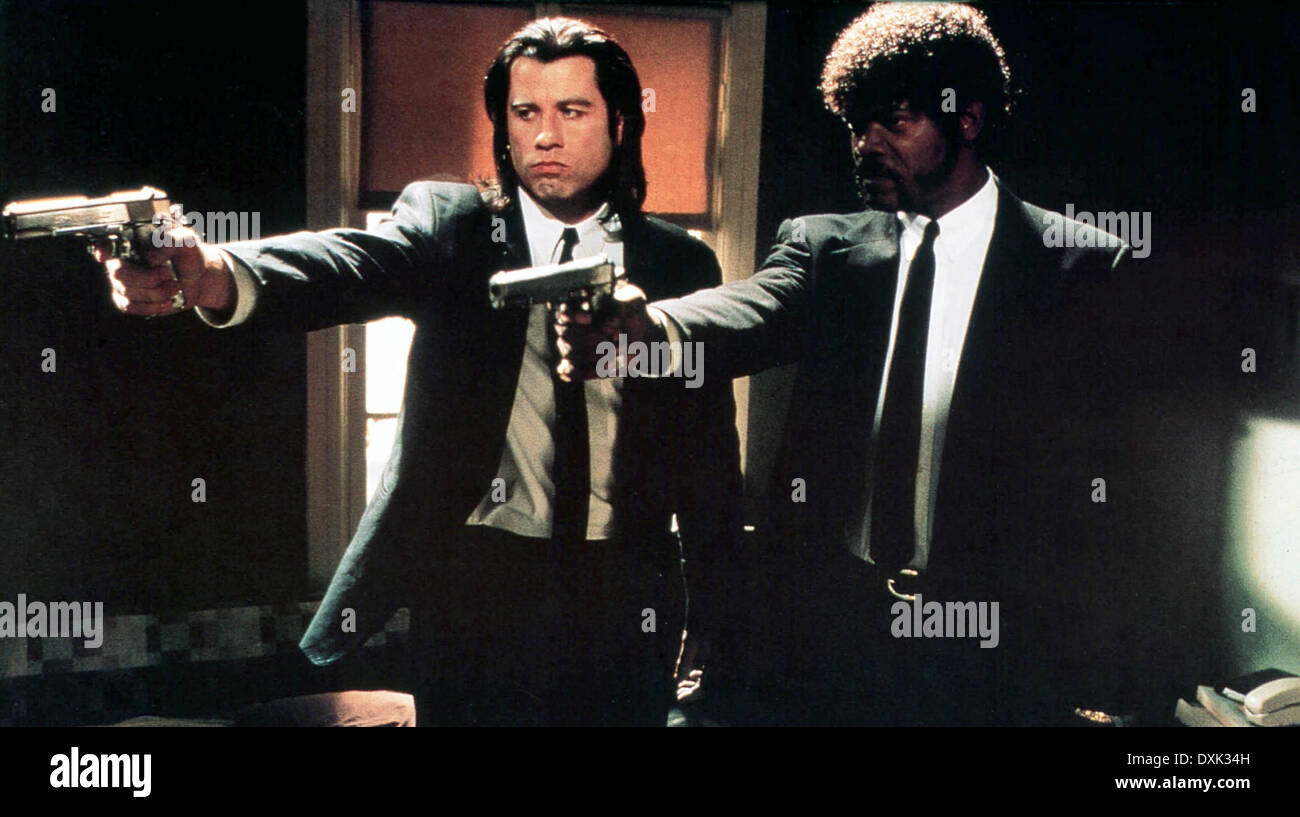 Pulp fiction jackson travolta hi-res stock photography and images - Alamy