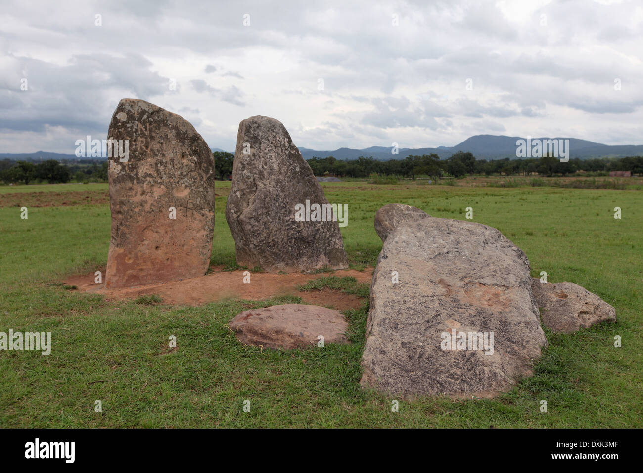 Megaliths, Barwadhi Punkree village, District Hazaribaug, Jharkhand ...