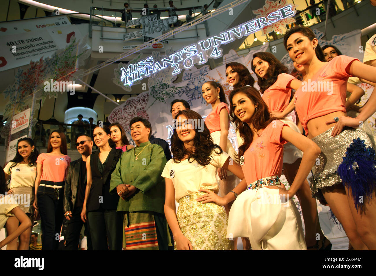 Contestants in miss tiffany pageant High Resolution Stock Photography ...