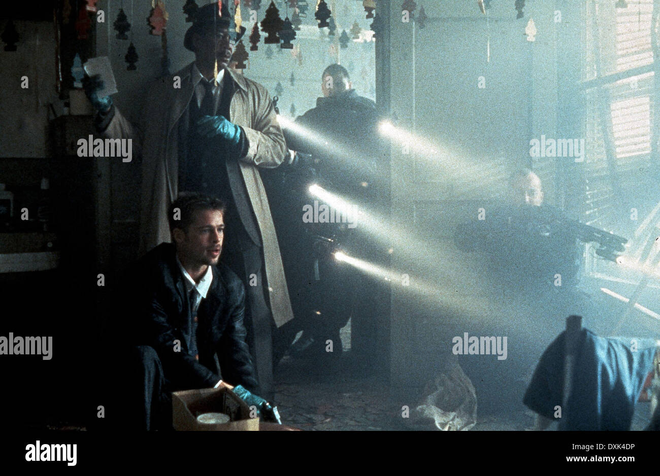 Morgan freeman brad pitt se7en hi-res stock photography and images - Alamy