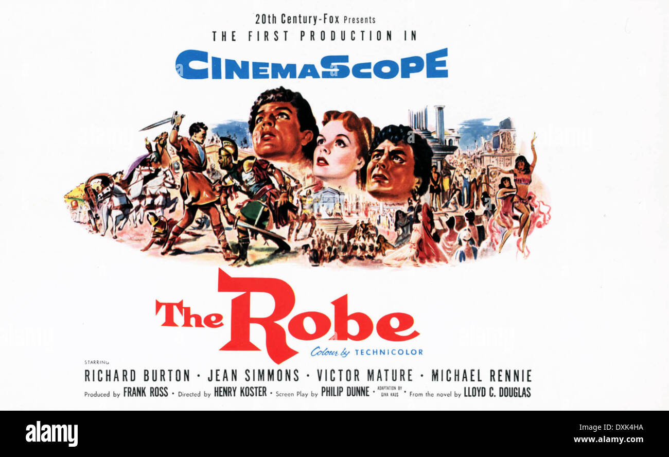 The robe 1953 hi-res stock photography and images - Alamy