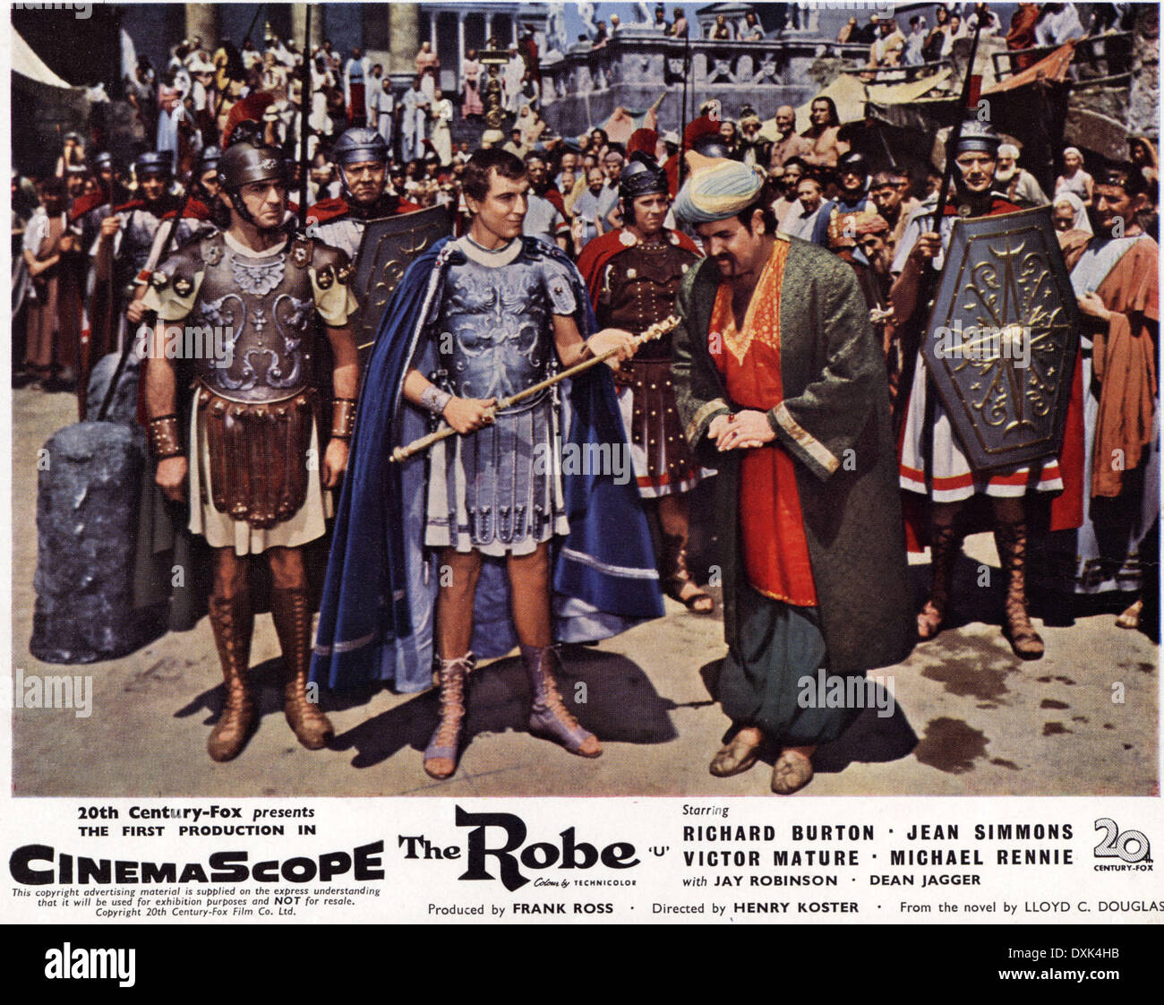 The robe 1953 hi-res stock photography and images - Alamy