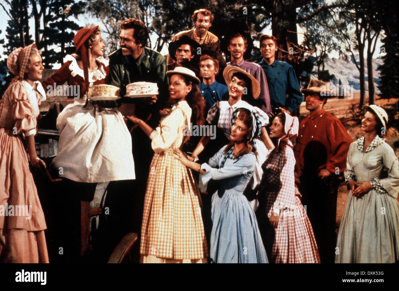 SEVEN BRIDES FOR SEVEN BROTHERS Stock Photo - Alamy