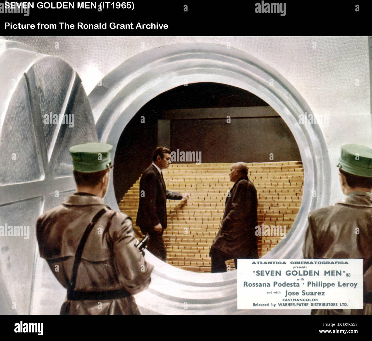 SEVEN GOLDEN MEN Stock Photo - Alamy