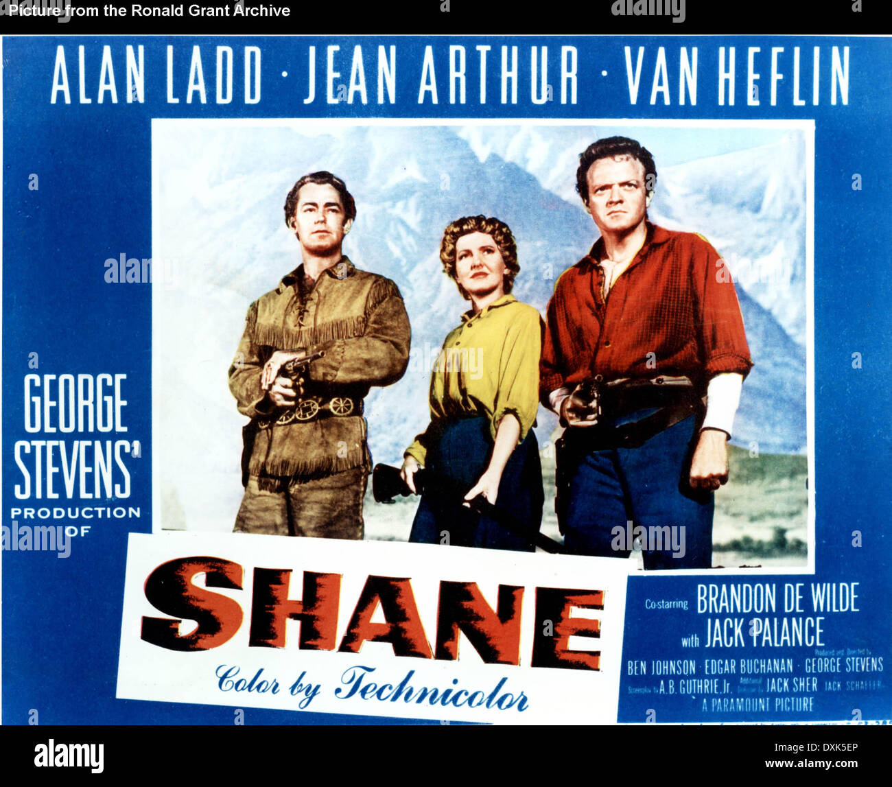 Shane 1953 hi-res stock photography and images - Alamy